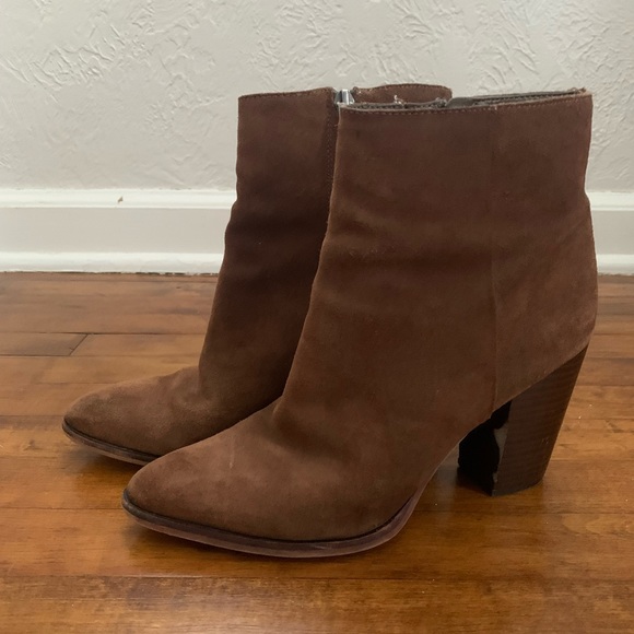 Sam Edelman | Shoes | Sam Edelman Blake Heeled Suede Booties | Poshmark